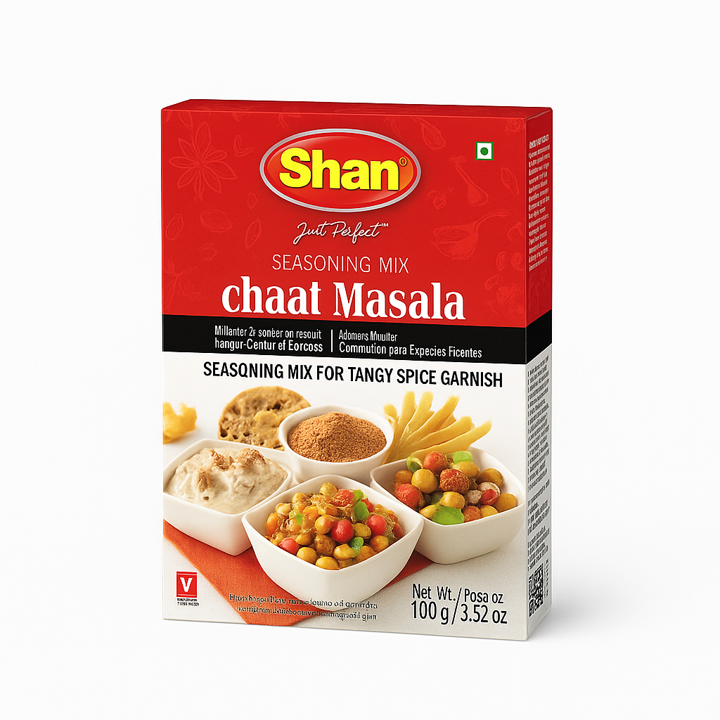 Shan Chaat Masala 100g – Tangy Pakistani Snack & Chaat Spice Mix ...